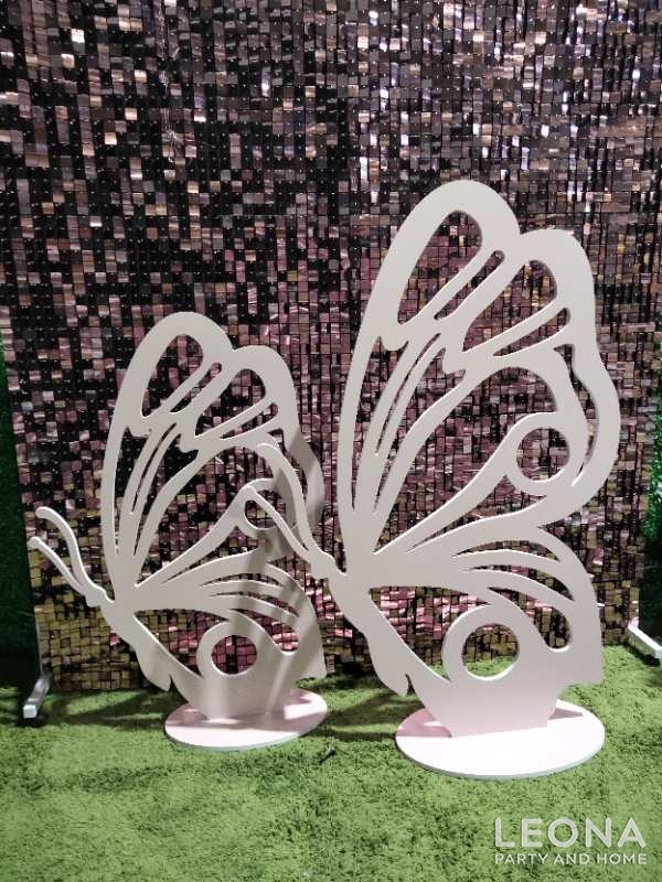 Pink Butterfly Backdrop - Leona Party and Home